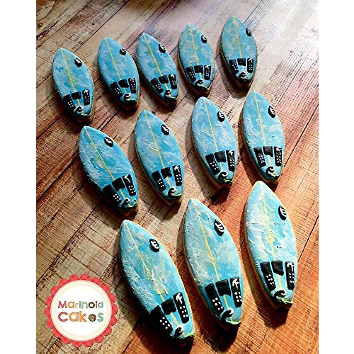 Hawaiian Luau Cookie Cutter 9 Piece Set from The Cookie Cutter Shop - Palm Tree, Hawaiian Shirt, Tiki, Flip Flop, Surfboard Cookie Cutters – Tin Plated Steel Cookie Cutters