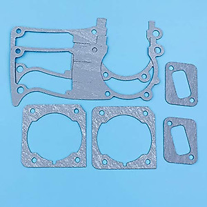 Ants-Store - Crankcase Cylinder Muffler Gaskets Set For Husqvarna 340 345 346XP 350 353 Jonsered CS 2141 2145 2150 2152 2153 Chainsaw