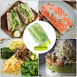 Sozize Sprouting Kit Sprouts Growing Kit 34oz Wide Mouth Seed Sprouting Jar Germination Kit 304 Stainless Screen Lid and Stand Blackout Sleeve Tray for Growing Bean Alfalfa Sprout Seeds