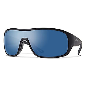 Smith Spinner Perfomance Sunglasses - Matte Black | Chromapop Polarized Blue Mirror