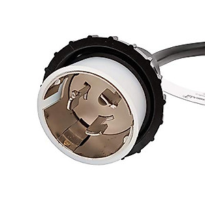 Parkworld 61049 Shore Power Generator 50A to Dryer 30A Adapter Power Cord SS2-50P to 14-30R, 1.5FT