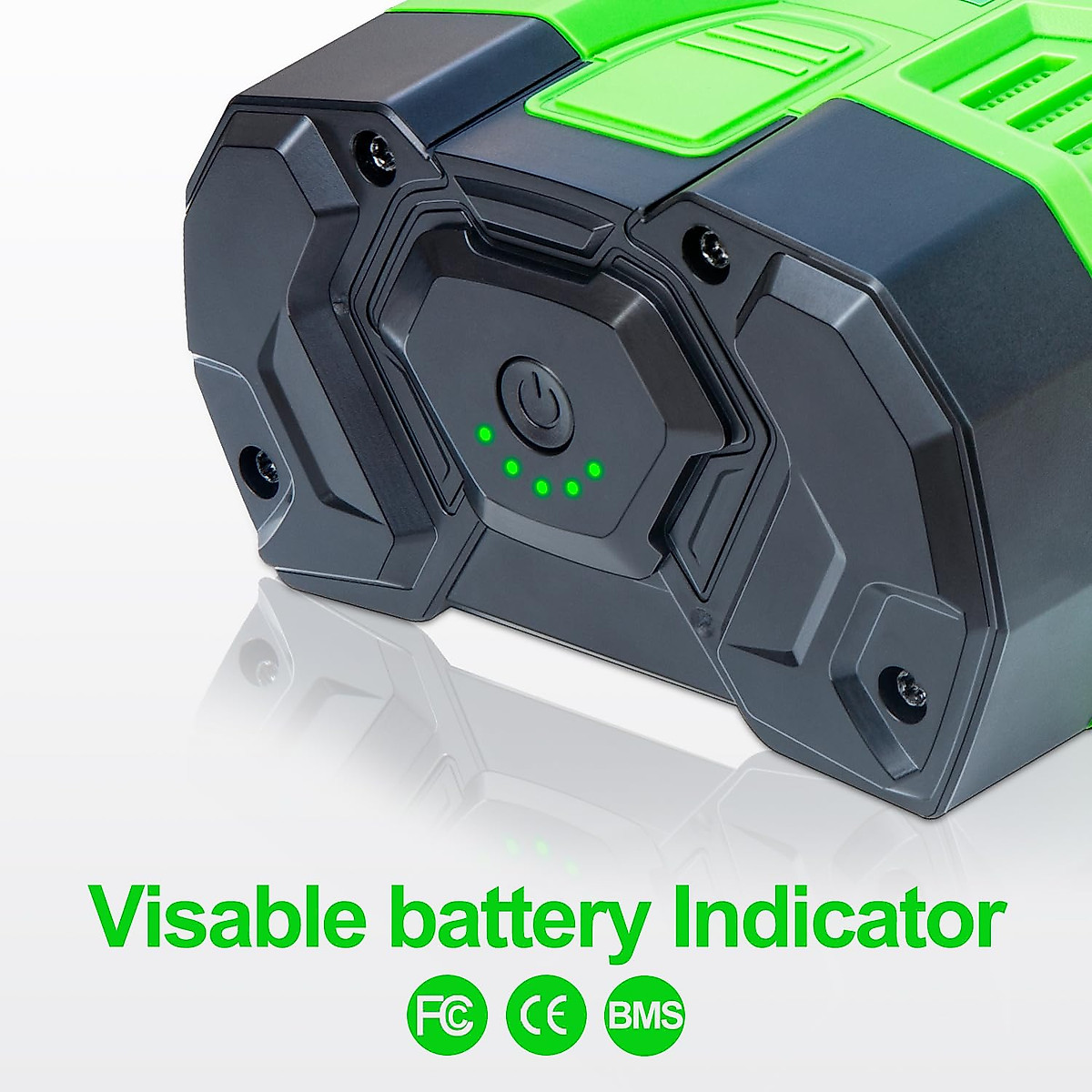 DTK Battery Replacement for EGO 56V Battery 2.5Ah Batteries Compatible with BA1400T BA2800 BA4200T BA5600T Lightweight and Easy to Carry