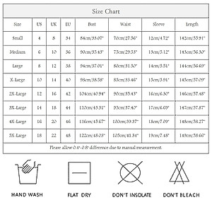 ADHOWBEW Flowy Dresses for Women Short Sleeve Empire Waist Floral Maxi Dress 2024 Summer Fashion Casual Plus Size Boho Long Sundresses Clothing Vestidos De Verano para Mujer,H-Red 4XL