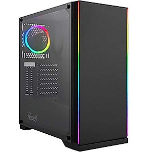 Centaurus Polaris 4T7 Gaming PC - Intel i7 13700K 16-Core, GeForce RTX 4070, 32GB DDR5 RAM, 1TB NVMe SSD, Tempered Glass, RGB, WiFi, CPU Liquid Cooler AIO, Windows 11 PRO. Custom Professional Desktop