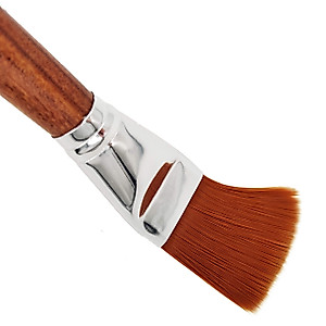 Guitar Cleaner Brush Guitar String Cleaner Keyboard Brush Instrument Cleaning Tool (Rosewood)