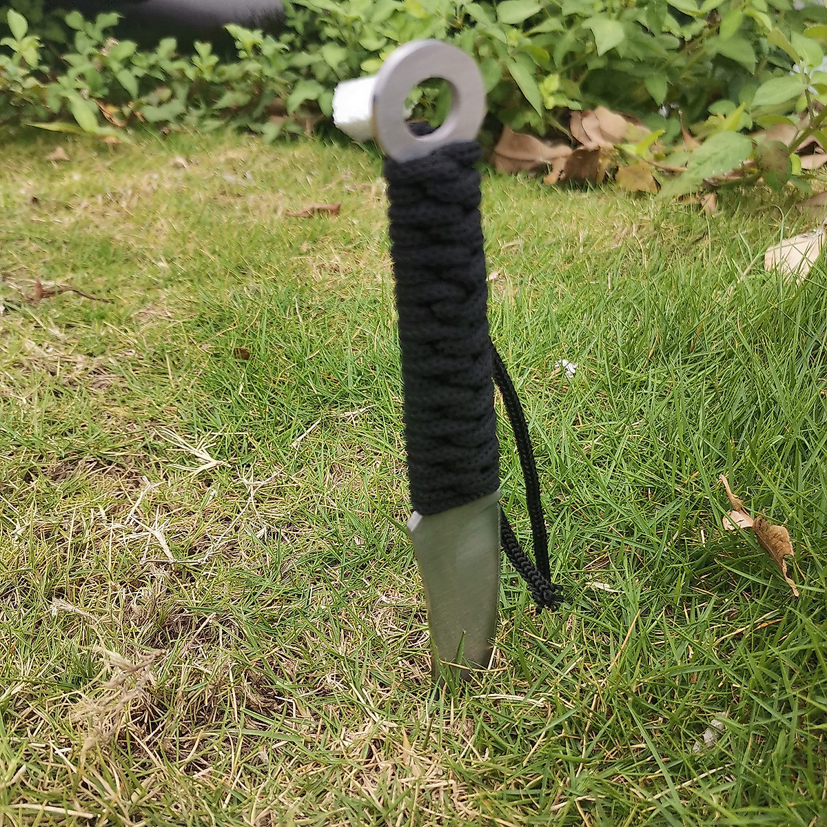 CHENHAN 3.35-inch Fixed Blade Knife with Sheath, Survival Tactical Knife,Hunting Knife with Rope Handle,Good for Camping Hunting and Outdoor