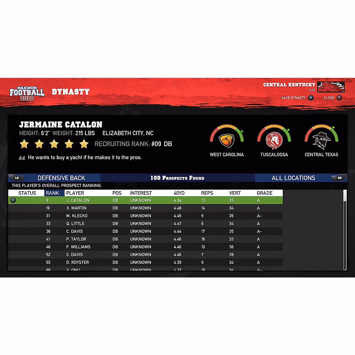 Doug Flutie's Maximum Football 2020 (PS4) - PlayStation 4