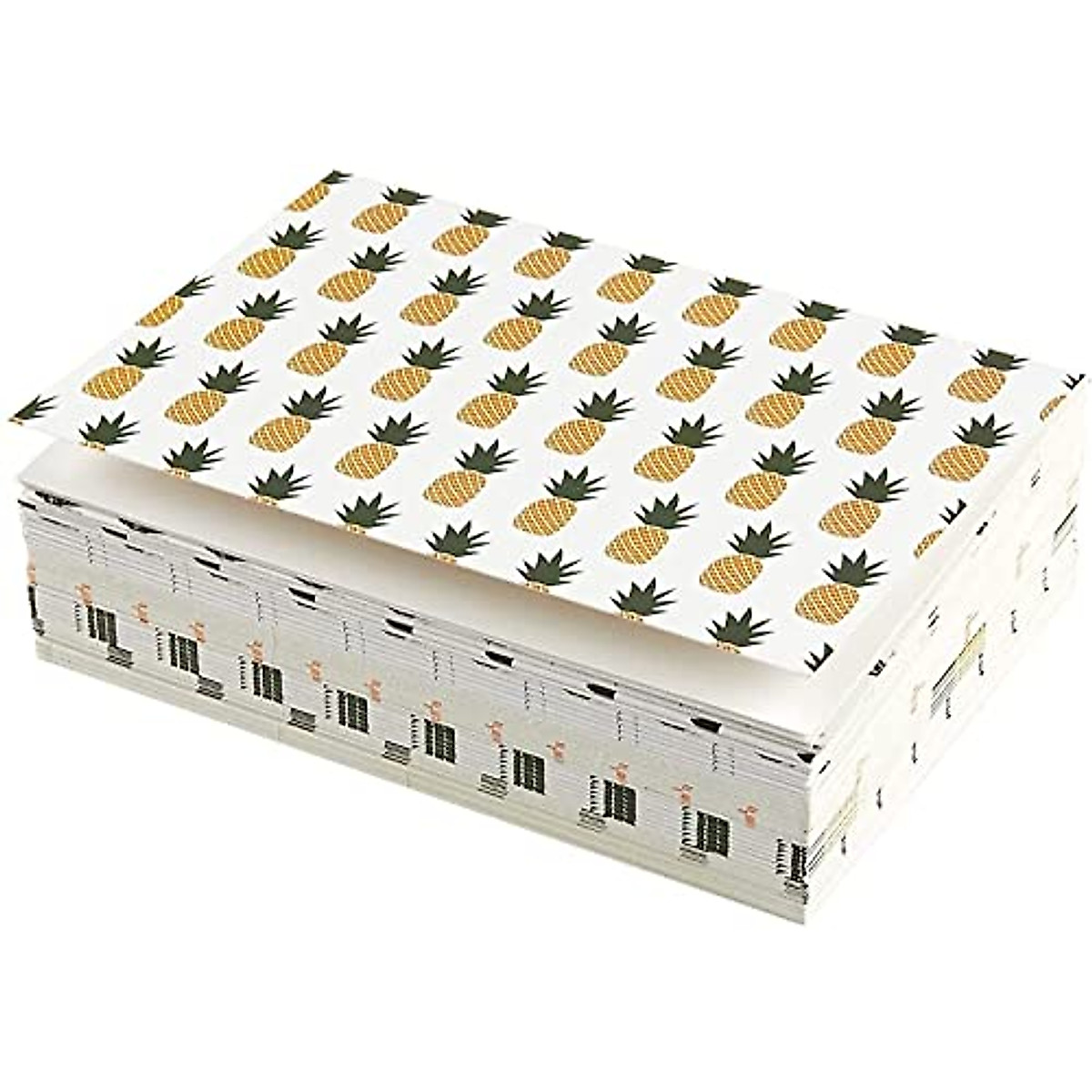 All Occasions Greeting Cards, 48-Pack of Cards in 6 Tropical Designs with Envelopes Included, Modern Geometric Design, 10 x 15 cm