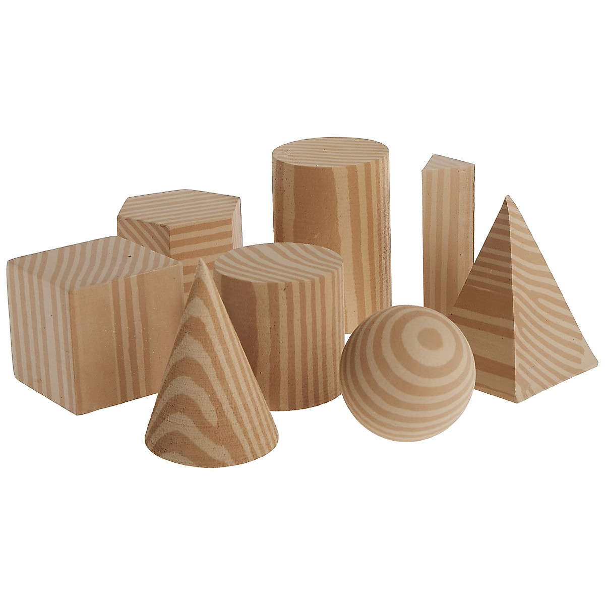 Teacher Created Resources Foam Geometric Solids (20651)