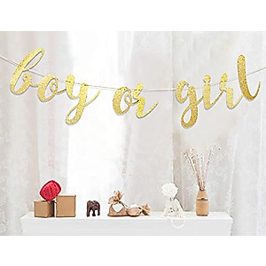 Boy or Girl Banner - Gender Reveal Decorations Banner, Boy or Girl Sign,baby Shower Banner for Boy/girl, Baby Girl Shower,oh Baby Banner,girl Baby Shower,it’s a Girl Banner