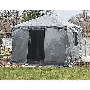 Sojag Grey Universal Cover, 12 ft. x 16 ft., Outdoor Shades