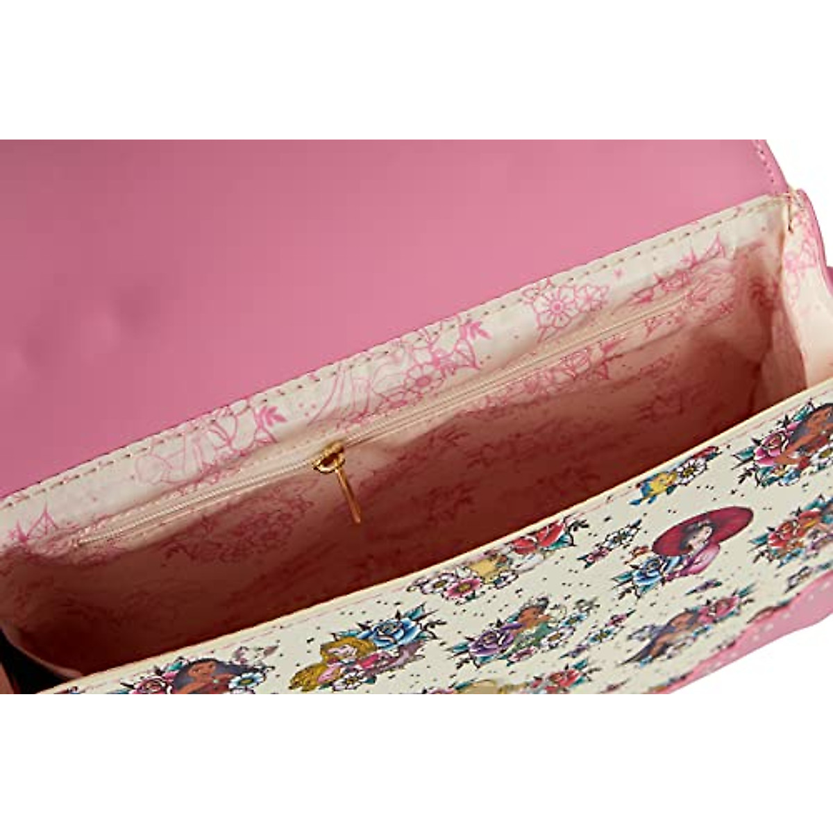 Loungefly Disney Princess Tattoo Crossbody Bag Disney Princess One Size