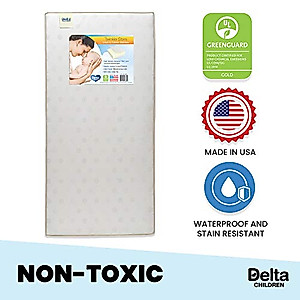 Delta Children Plastic Toddler Bed, Nick Jr. PAW Patrol with Twinkle Stars Crib & Toddler Mattress