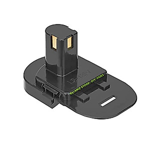 LQ-18RY Adapter Suitable for Ryobi 18v ONE+ Cordless Tools Used with Ridgid 18v Platform Batteries-Adapter Only,Black,ASB-0001