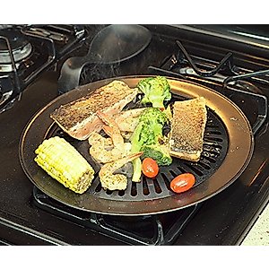 Smokeless Indoor Barbecue Grill (Available in a pack of 1) by Handy Helpers