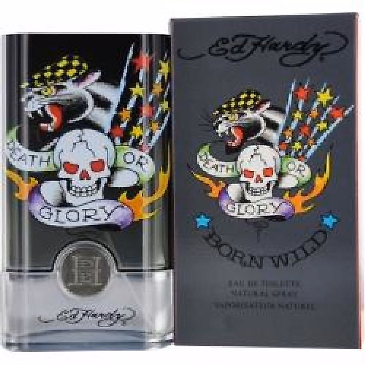 ED HARDY BORN WILD by Christian Audigier EDT SPRAY 1.7 OZ