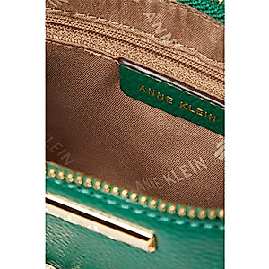 Anne Klein Mini Crossbody w/Swag Chain, Ivy Green