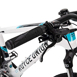 ROYCE UNION RCF Lightweight Carbon Mountain Bike, Gloss White, 27.5 inch Wheels / 16.5 inch Frame