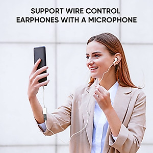 Sound Card, USB Sound Card, USB Type C/A to Optical Audio Adapter, DAC Audio Converter 24Bit/96kHz SPDIF Converter 3.5mm Jack Audio Adapter AUX Output External Sound Card Headphone Amp