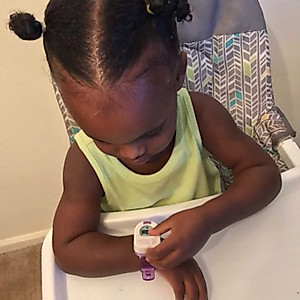 Potty Watch for Kids Potty Training - Potty Training Watch with 3 Fun Flashing Lights and Music - Water-Resistant Watch - Potty Watch Remind Kids Every 30, 60 or 90 Minutes - Purple