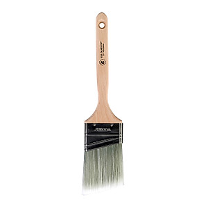 Wooster Brush 5221-2 1/2 5221-2-1/2 Tip Angle Sash Paintbrush, 2-1/2-Inch, 2-1/2 Inch, White,Silver