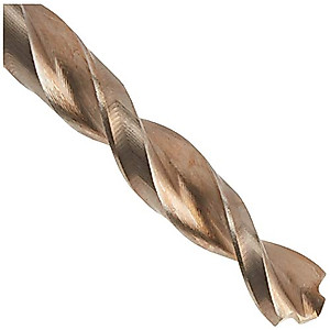 DEWALT Drill Bit, Pilot Point, Industrial Cobalt Alloy Steel, 1/4-Inch (DWA1216)