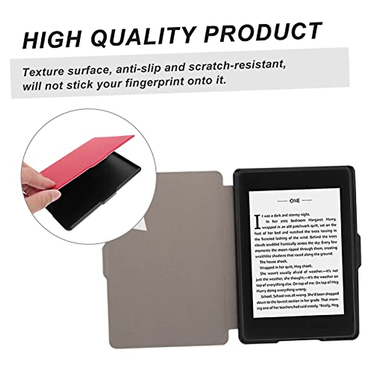 jojofuny Enamel Plates 2pcs Ebook Case Ebook Reader Shell Ebook Reader Case E-Reader Reader Imitation Leather Protection Cap Protective Case for E- Ereaders