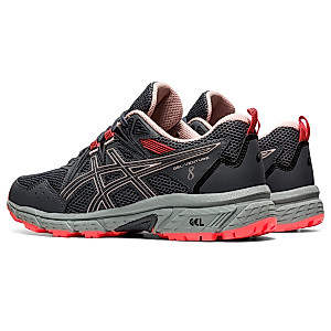 ASICS Women's Gel-Venture 8 Running Shoes, 8.5, Carrier Grey/Ginger Peach
