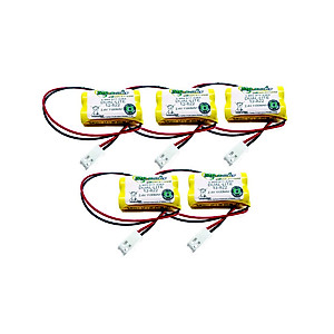 5PCS Dual-Lite 12-822,0120822 Replacement Battery