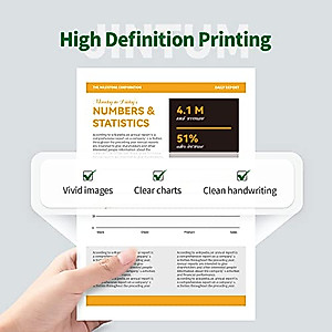 JINTUM 67XL Ink Cartridges Replacement for HP Ink 67 Ink Cartridge Black Color Combo Pack for 2755e 2700 2752e 2752 2742e 4155e 4100 4158e 4152e 4500 6055e 6055 6000(67XL Printer Ink)