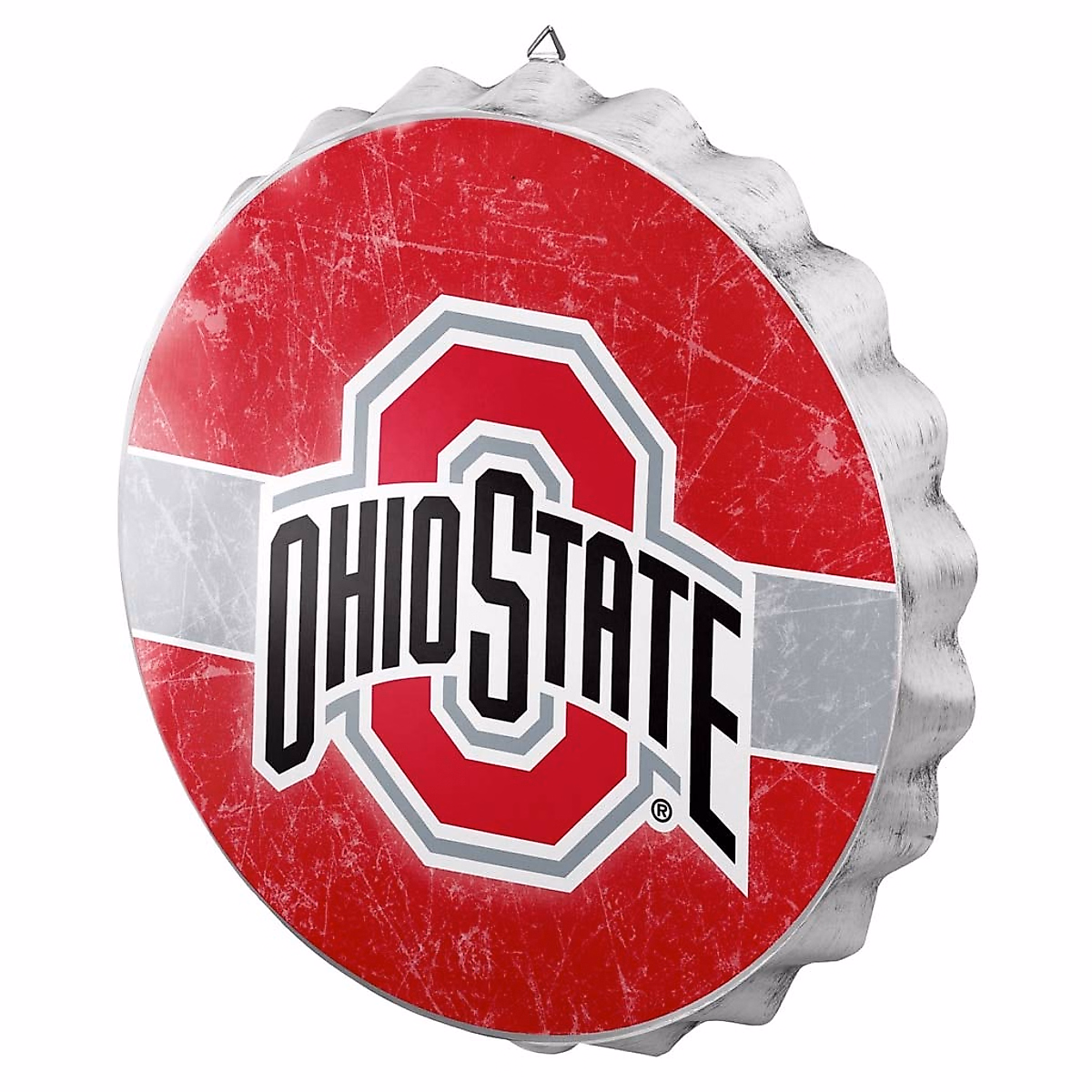 FOCO Ohio State Buckeyes NCAA Bottle Cap Wall Sign
