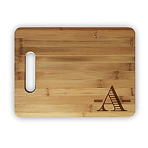 Custom Personalized Laser Engraved Bamboo Cutting Board - Wedding, Housewarming, Anniversary, Birthday, Holiday, Gift For Him, For Her, For Boys, For Girls, For Husband, For Wife, For Them, For Couple