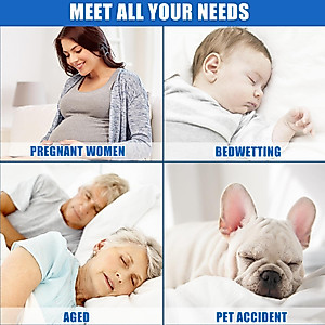 JamRest Waterproof Mattress Protector Twin XL Size, 6''-21'' Deep Pocket Fitted Quilted Mattress Pad Cover, Breathable Hollow Cotton Mattress Cover