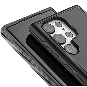 Encased Belt Case for Samsung Galaxy S23 Ultra with Holster Clip [Military Grade] 10Ft Shockproof Protection - Rebel Series (S23 Ultra 6.8-inch)