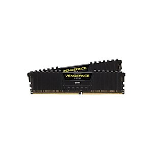 Corsair CMK32GX4M2D3000C16 Vengeance LPX 32GB (2 x 16GB) DDR4 3000 (PC4-24000) C16 1.35V Desktop Memory Black