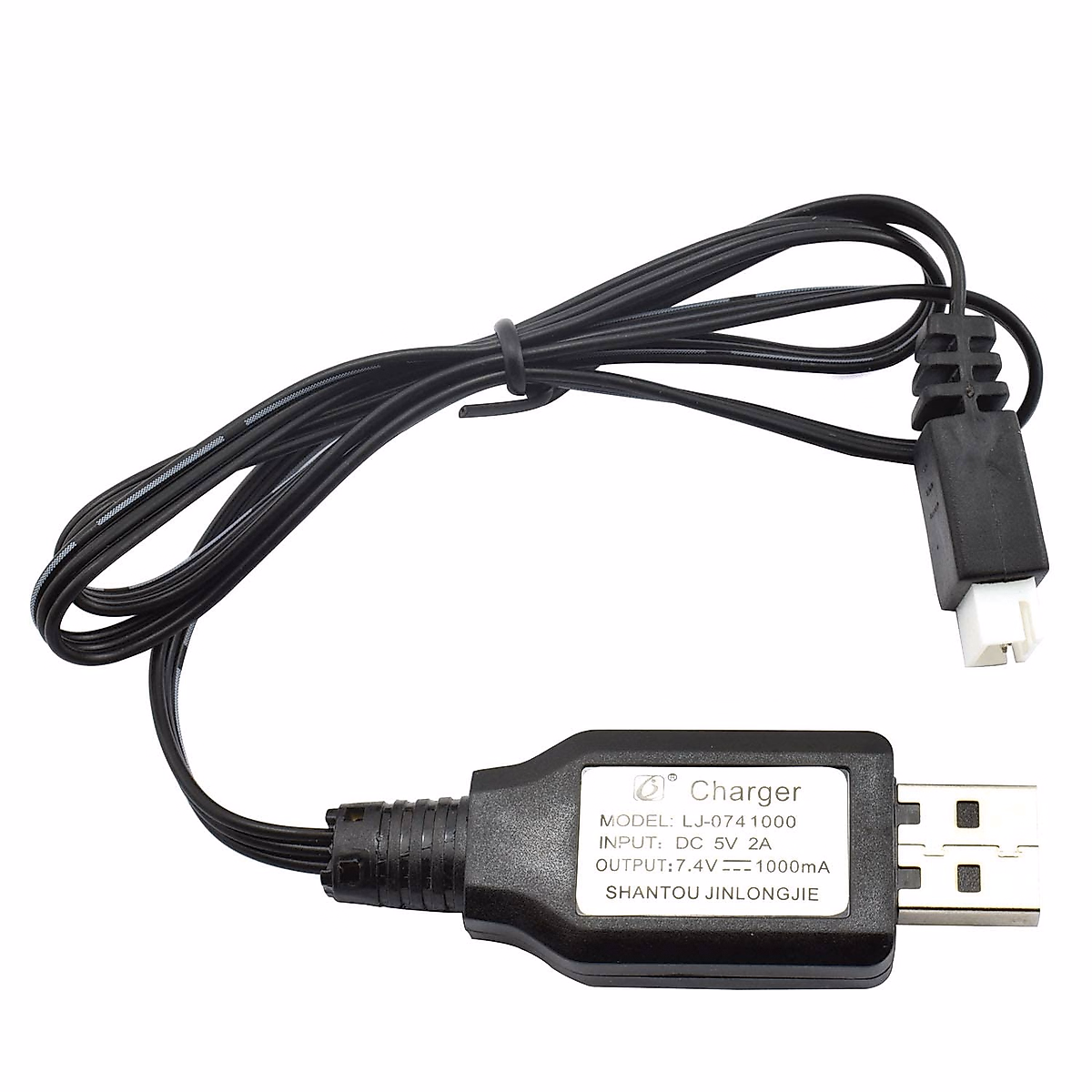 TAODAN 7.4V Lipo Battery USB Balance Charger Cable Wire Line XH-3P for Quadcopter FPV RC Drone Parts