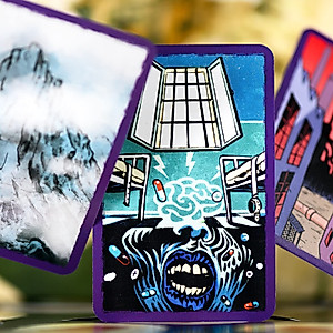 Cranio Creations Mekhane Board Game | Narrative Card Game | Story Adventure Game for Adults and Teens | Fun Game for Game Night | Ages 14+ | 3-8 Players | Average Playtime 30 Minutes