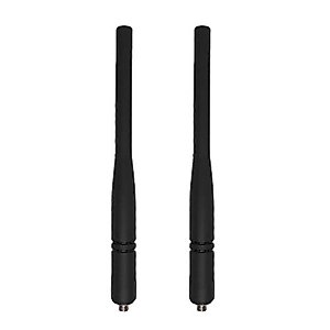 VHF Antenna Compatible for Motorola XPR3500 XPR3300 XPR7550 XPR7350 XPR7580 XPR7380 XPR7550e XPR7580e XPR7350e XPR7380e XPR3500e XPR3300e PMAD4117 PMAD4117A 136-174 MHz (2 Pack)