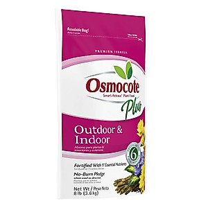 Osmocote Smart-Release Plant Food Plus Outdoor & Indoor, 8 lb. and Miracle-GRO Tree & Shrub Plant Food Spikes, 12 Spikes/Pack