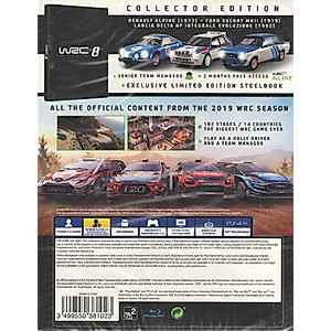 WRC 8 Steelbook Edition Playstation 4 (PS4)