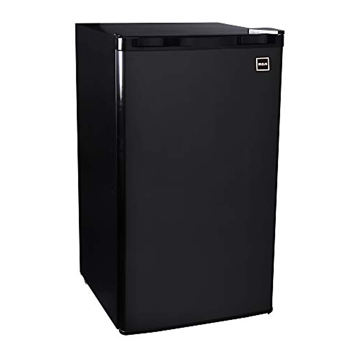 RCA RFR335, 3.2 Cu Ft Compact Design Mini Fridge with Freezer, Black Stainless