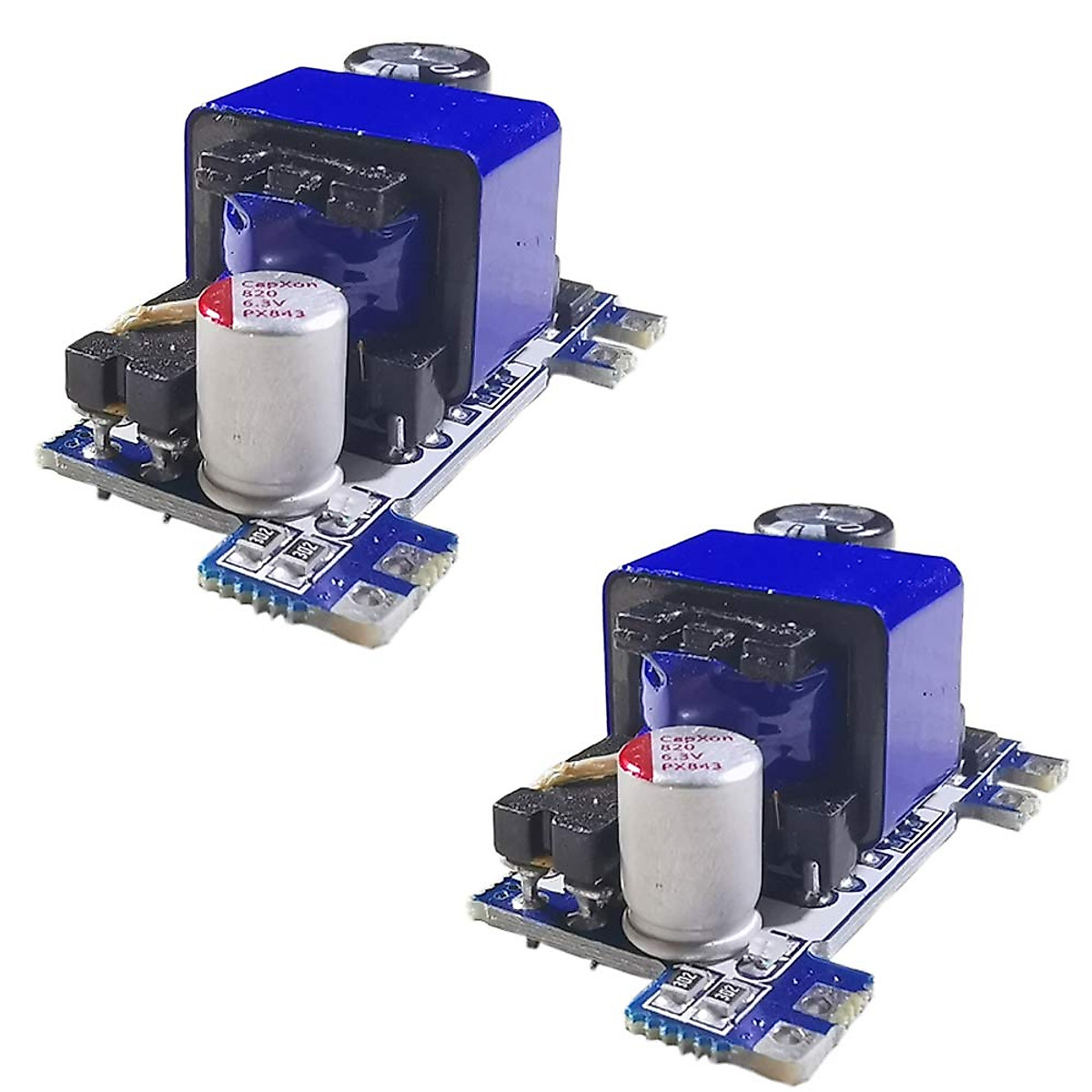 Delinx 2Pcs AC DC Converter Module Universal 110V 120V 220V 230V to DC 5V 12V Isolated Switching Power Supply Board (DC 5V 2A Version)