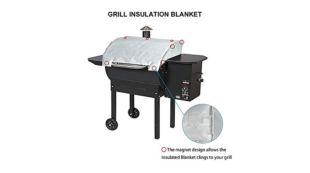 Stanbroil BBQ Insulation Blanket for Camp Chef 24" Pellet Grills ...