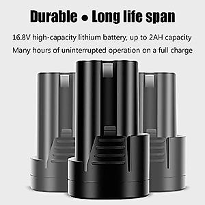 Vrseis Cordless Pruning Shears Electric Secateur Lithium Battery Powered Electric Garden Scissors 25mm Max Diameter Rechargeable for Hedge, Bush, Orchard (Size : 2.5x1xBattery)