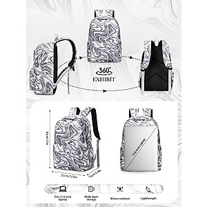 Tpeohan Grey Small Kids Backpack Boys Backpacks for Middle School Bags for Girls Line