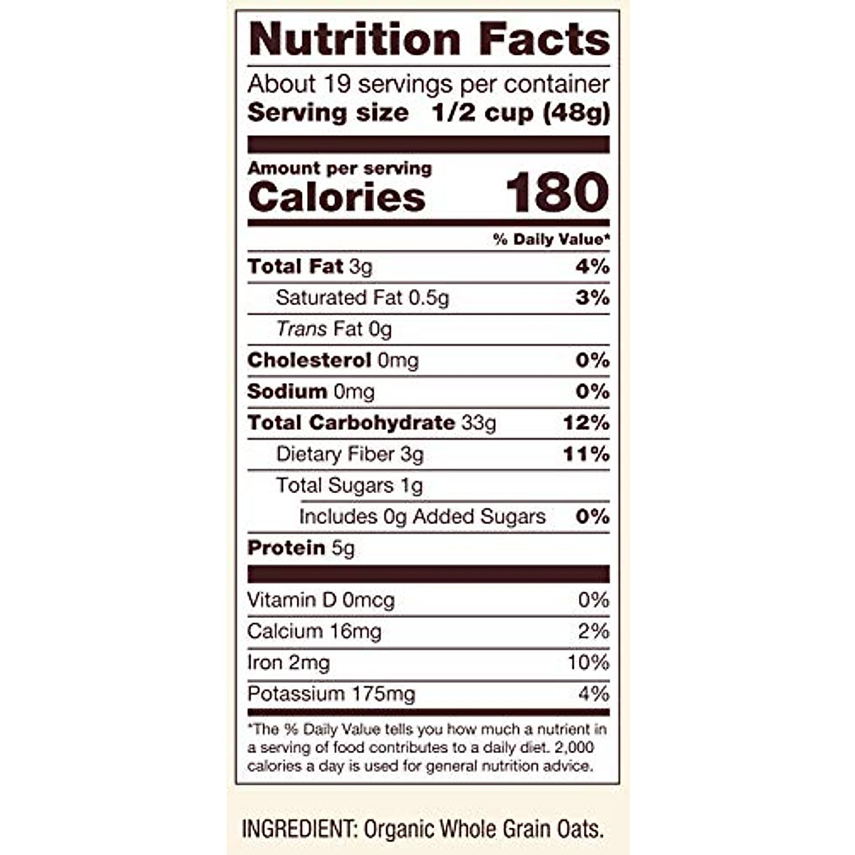 Bob's Red Mill Organic Old Fashioned Rolled Oats 32 OZ ( Pack - 3 )