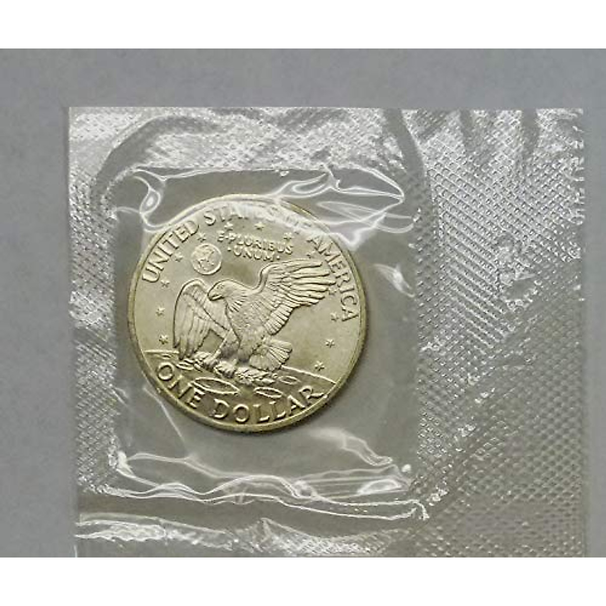 1971 S Eisenhower IKE 40% Silver Dollar Uncirculated in Blue Package