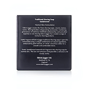 Edwin Jagger SSSW Sandalwood 99.9% Natural Traditional Shaving Soap 2.3 oz Refill
