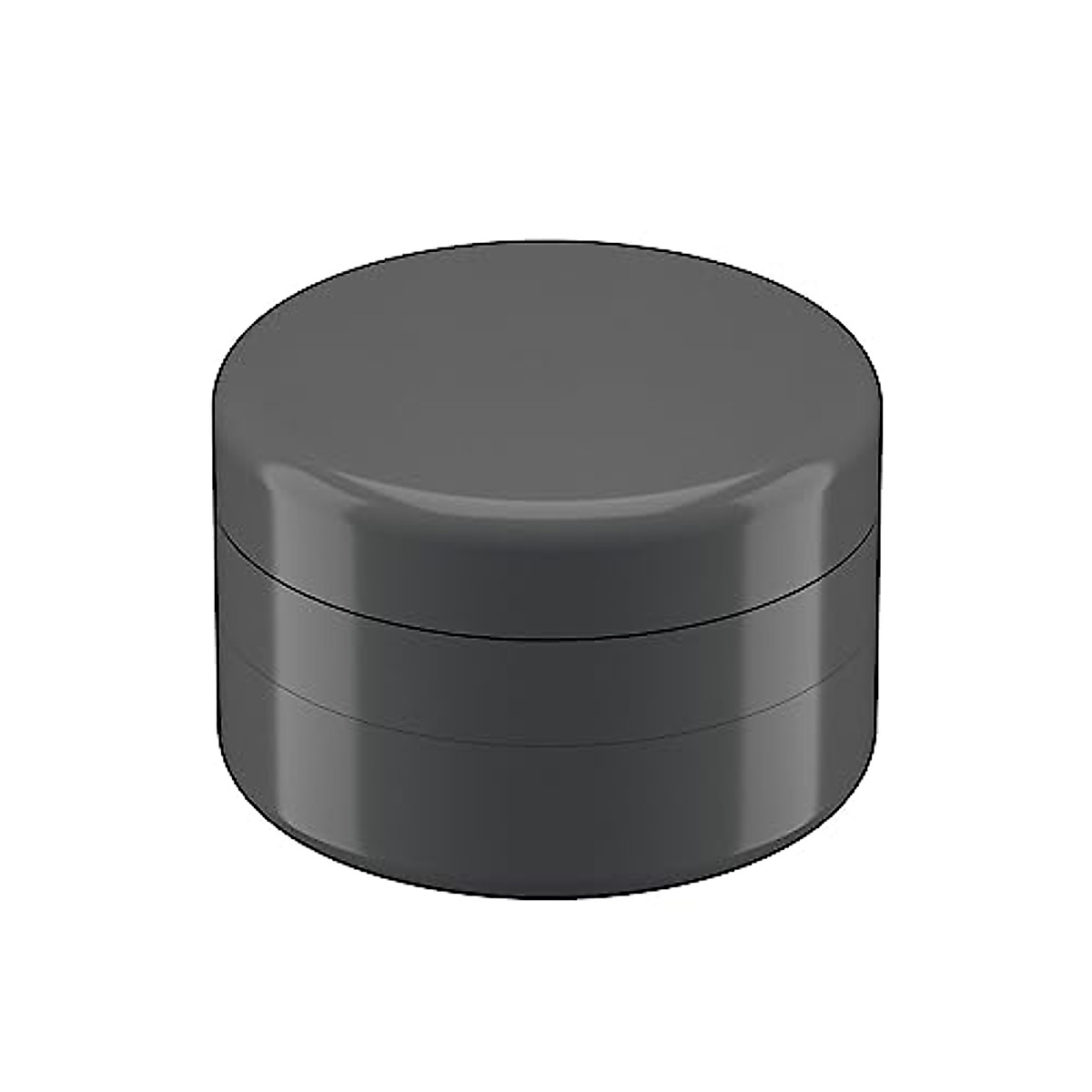 NEW Ceramic 2.5" Herb Grinder - Premium Quality Non-Stick Highly Durable Easy-to-Clean Super Sharp Teeth Portable Multifunctional (Space Gray)