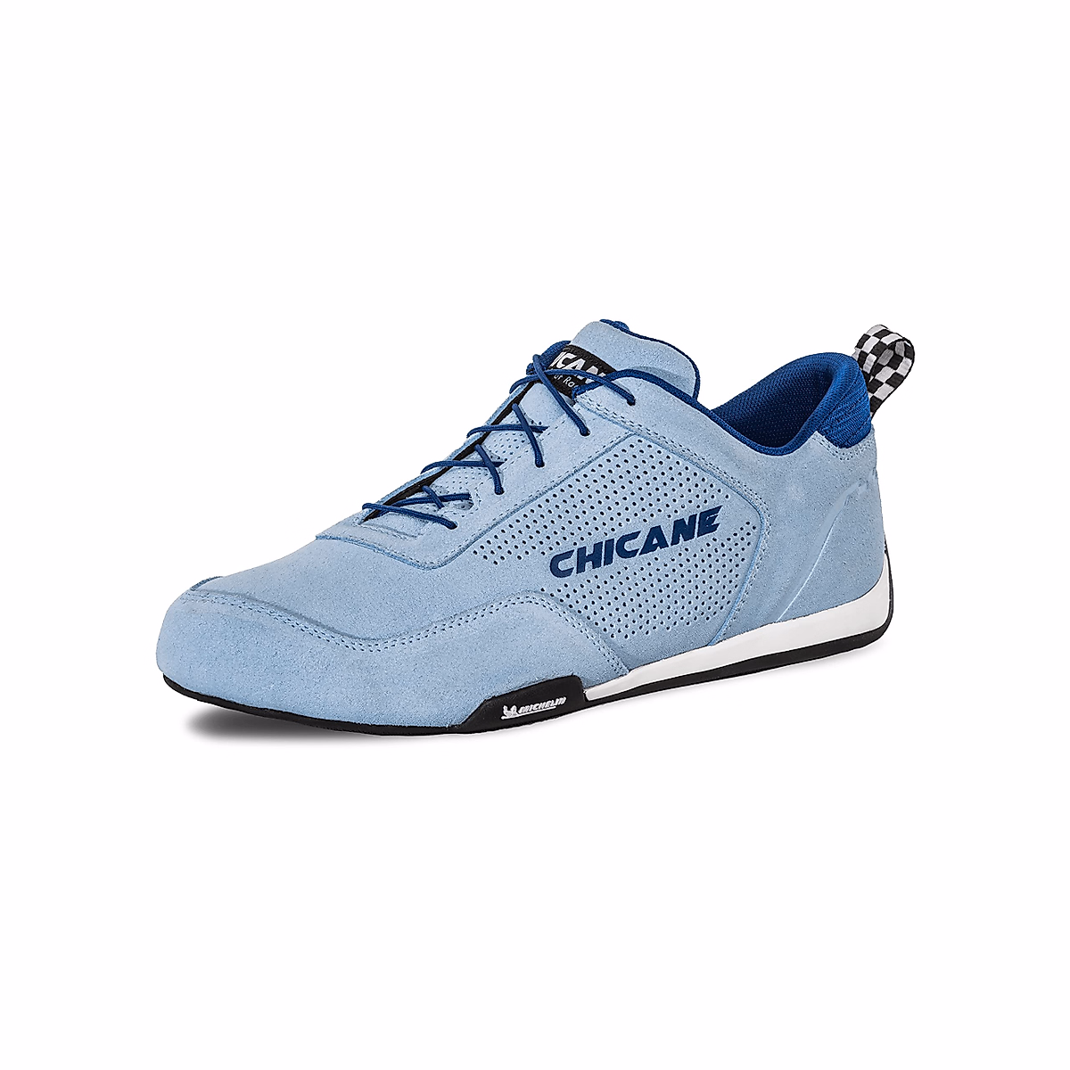 Chicane Womens Speedster Performance Low Top Motorsports Car Driving Racing Shoe, Light Blue, Size 9.5